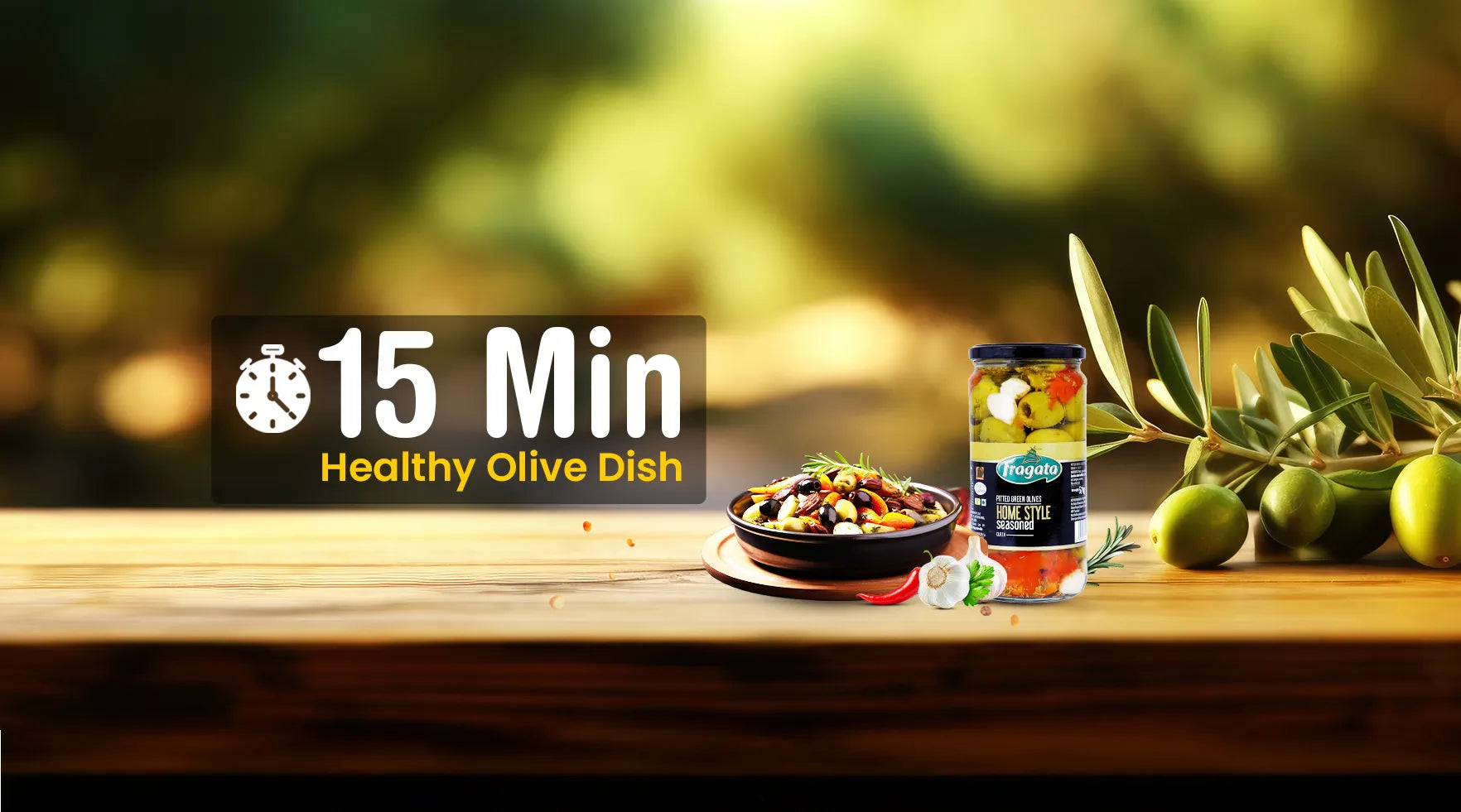 15-Minute Healthy Olive Dish – Quick & Flavorful Mediterranean Recipe